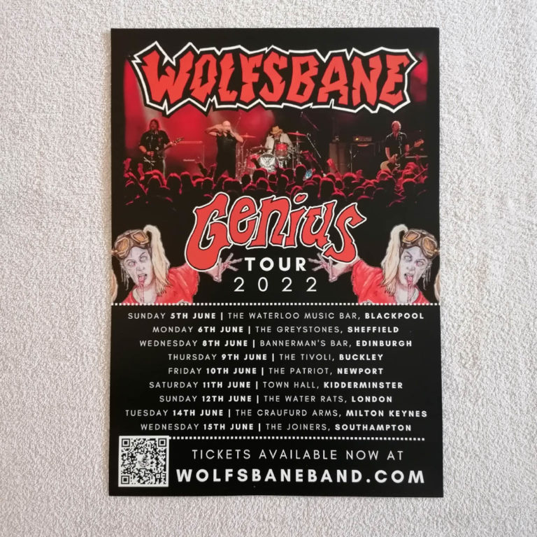 Genius A3 Poster – Wolfsbane